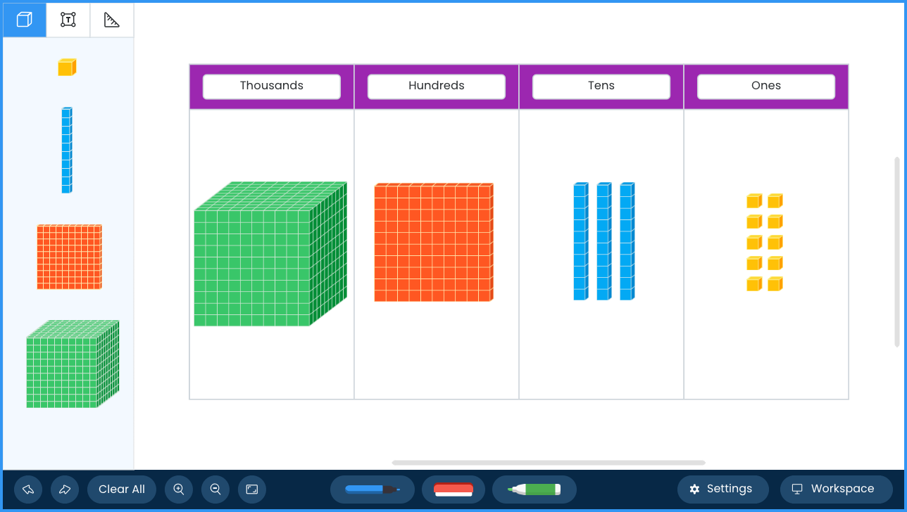 Base 10 Blocks Worksheet Part 1 Free Printable For 50 OFF